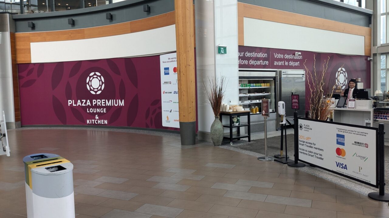 【JAL/ANA/PP】(2024年)バンクーバー･プラザプレミアムラウンジは改装中！臨時ラウンジをレビュー。 | ホールディングの旅日記